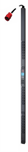 APC Rack PDU, Metered-by-Outlet with Switching, ZeroU, 400V, (21x) C13 & (3x) C19, IEC 309 16A ...